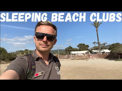 IBIZA'S Sleeping BEACH CLUBS - Your Sun Lounger Is Waiting??