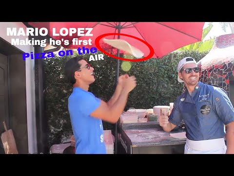 I Went There to Make Pizzas and we ended with Mario Flying pizzas
