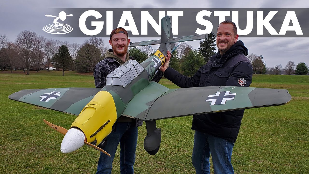 Mega Drone Stars | Giant DIY WWII Stuka! | Flite Test