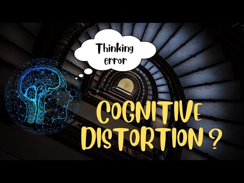 Cognitive Distortion- A simple introduction and explanation| Thinking errors in Tamil