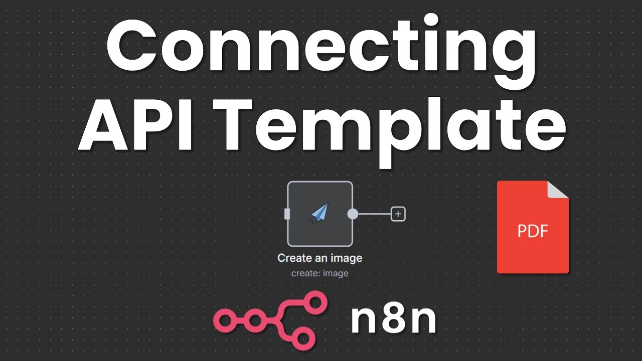 How to use n8n to generate PDF files via API Template - Using a template as well as raw HTML code