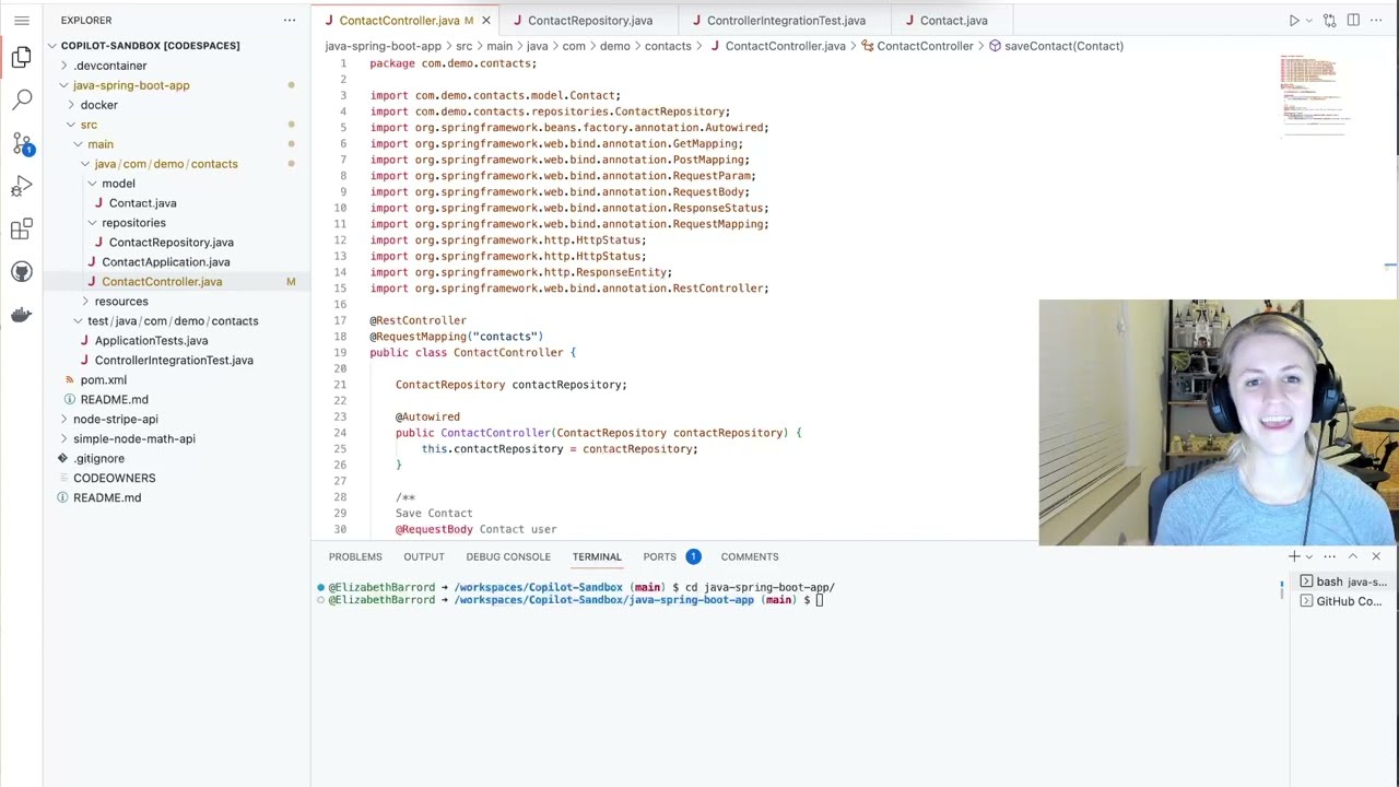 GitHub Copilot Demo with Java