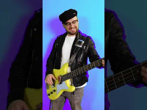 One Cool Harmonic Trick! #bass #bassguitar #bassist #guitar #music