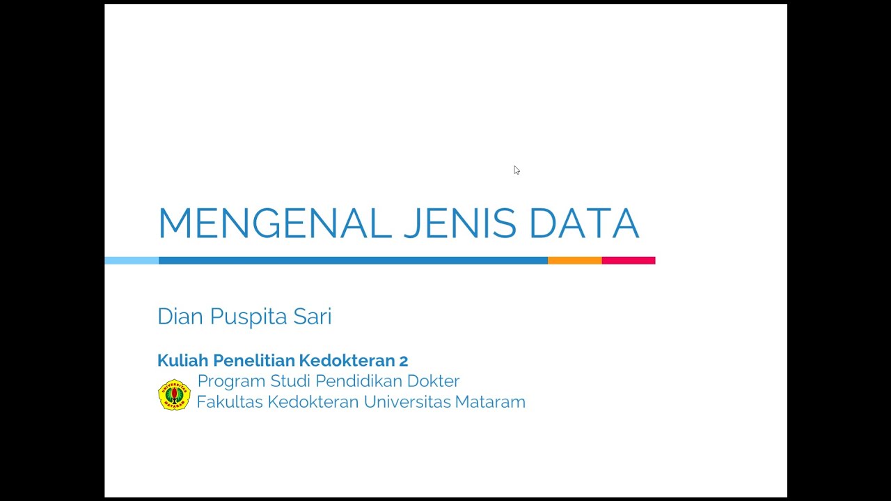 Mengenal jenis-jenis data penelitian