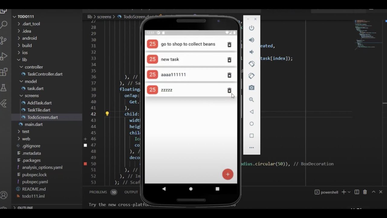 todo app flutter getx | Todo App Part 2 | basic todo app