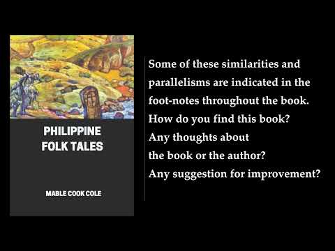 Philippine Folk Tales ❤️ By Mable Cook Cole. FULL Audiobook