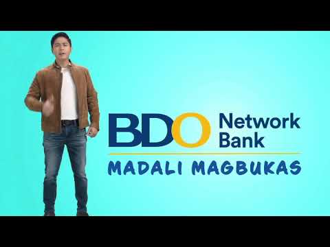 Coco Martin - Simulan mag-ipon sa BDO Network Bank!