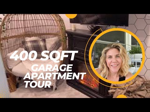 400 sqft garage apartment tour