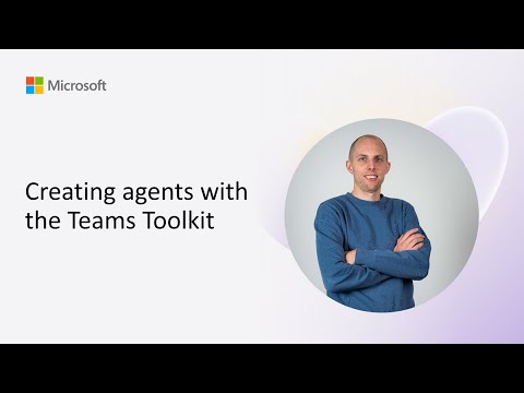 Creating agents with the Teams Toolkit