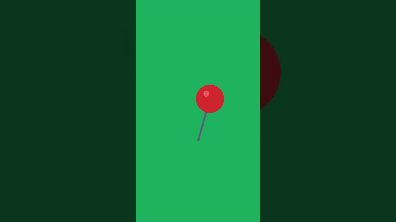 Location pin green screen #humloart