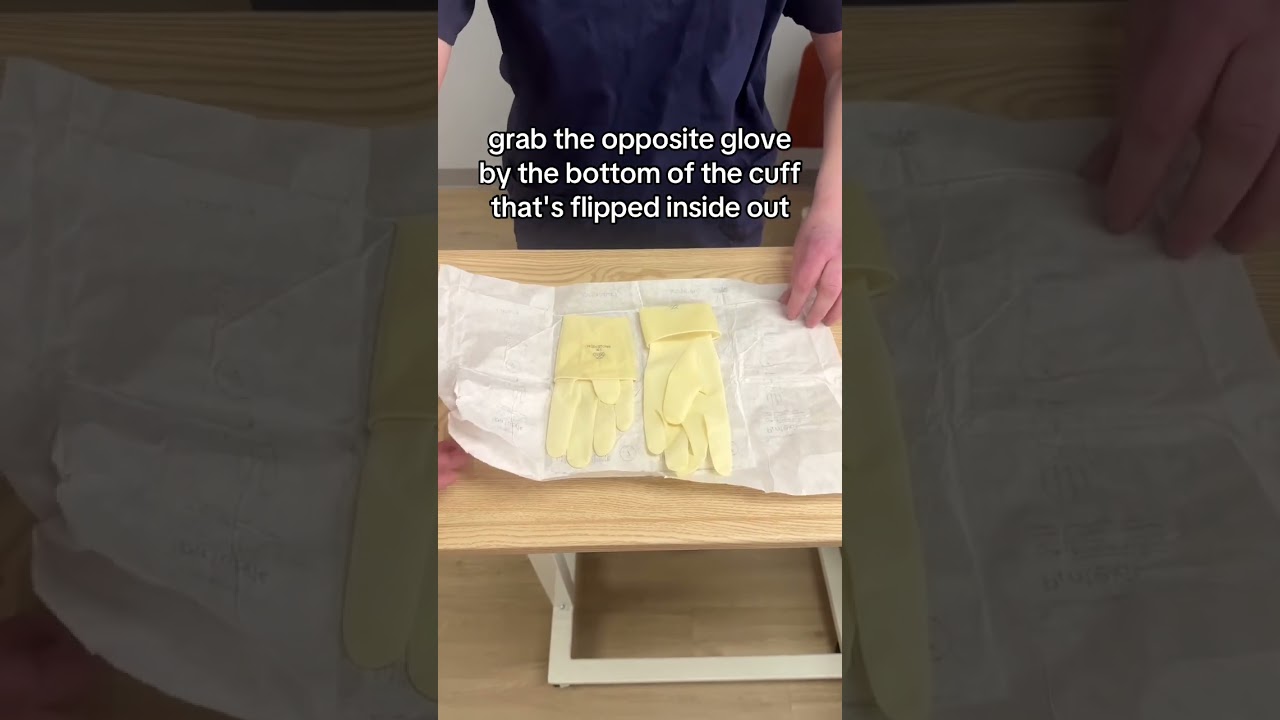 🧤 Mastering Sterile Glove Technique! 🧤