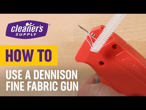 How To Use A Dennison Gun