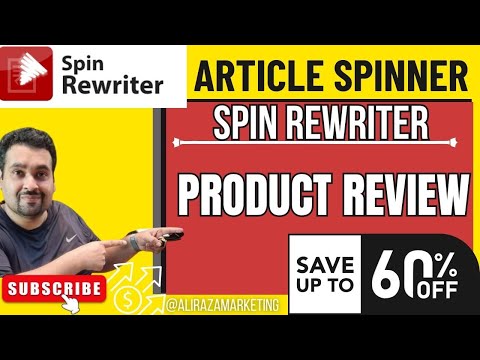 Spin ReWriter AI - Product Review (2025) - Best Article Spinner and ReWriter