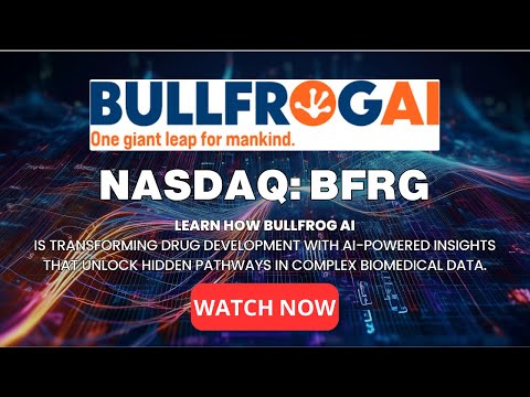 BullFrog AI (Nasdaq: BFRG): Revolutionizing Drug Discovery with AI-Powered Precision