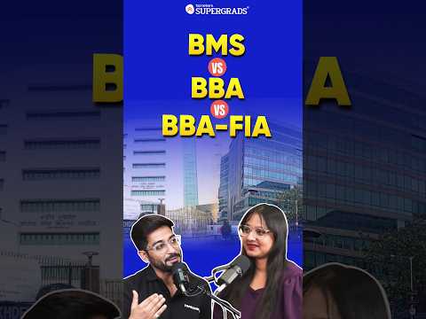 BMS vs BBA vs BBA-FIA: Which Course is Best? 🤔📚| Key Differences Explained | #shorts