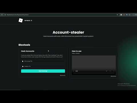 ROBLOX ACCOUNT STEALER METHOD! NO PASS *WORKING IN 2025*