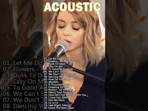Acoustic 2023 / The Best Acoustic Covers of Popular Songs 2022