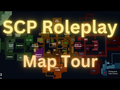 Roblox SCP Roleplay map tour