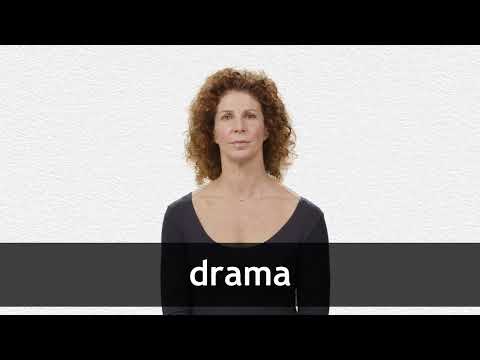 How to pronounce DRAMA in American English