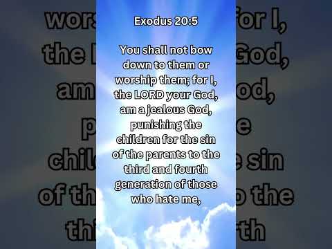 Journey of faith and spiritual growth | Exodus 20:5 #prayer #dailyverse #dailybibleverse