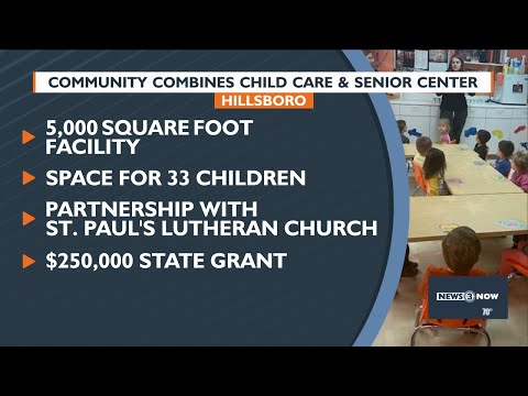 Community combines child care & senior center
