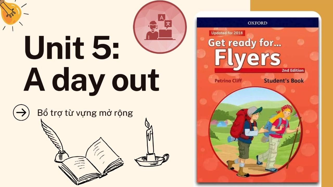 [GET READY FOR FLYERS] UNIT 5: A DAY OUT