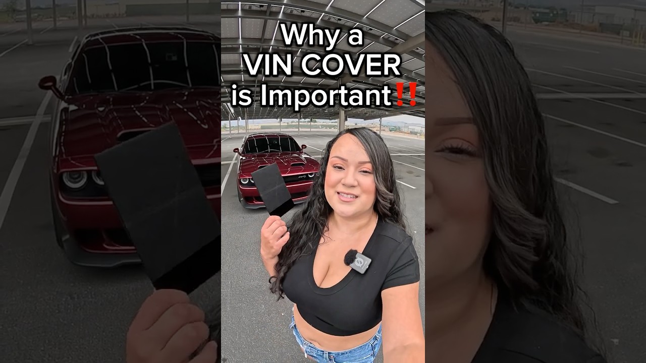 Why a VIN COVER is important!