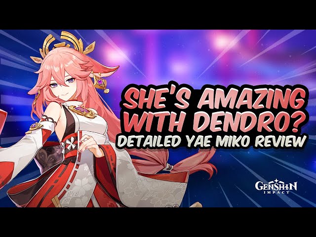 Genshin Impact Yae Miko build guide: Best artifacts and teams