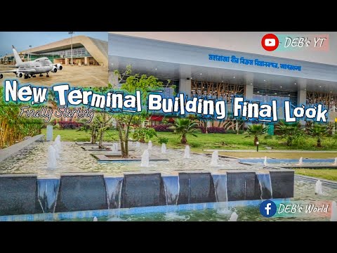 Agartala International Airport Opening Today - New Terminal Building Final Look - MBB Airport