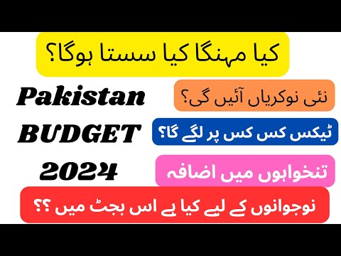 Budget 2024 Pakistan summary, highlights|federal budget of Pakistan 2024 #budget2024 #pakistannews