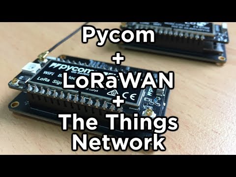 Pycom LoPy4 Nano Gateway for LoRaWAN - Video Tutorial Australia