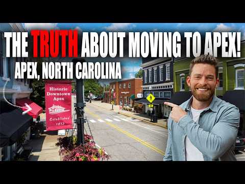 15 Things to Know BEFORE Moving to Apex, NC | Living in Apex