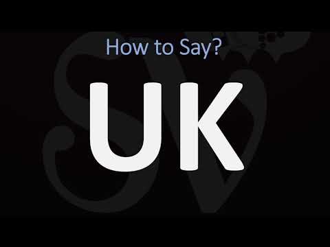 How to Pronounce UK? (CORRECTLY)