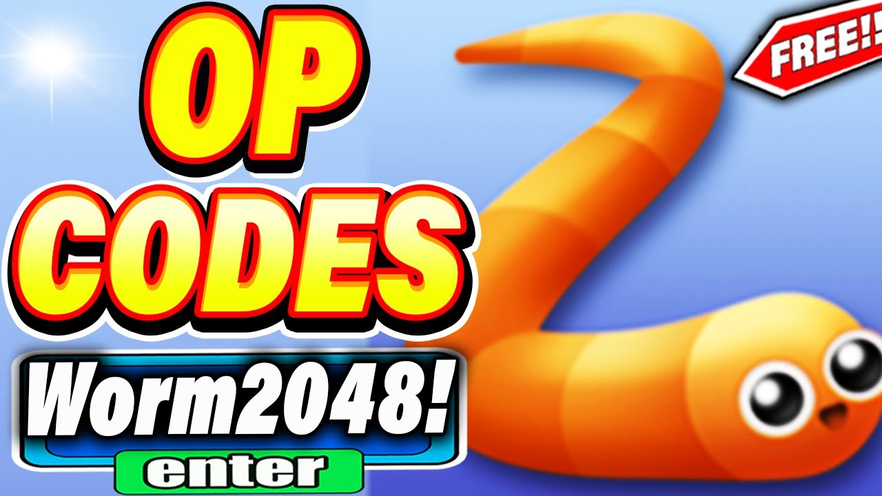 ALL NEW *SECRET CODES* IN ROBLOX WORM 2048 (new codes in roblox Worm 2048 ) NEW