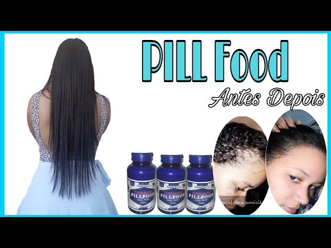 Pill Food Turbinado para Crescimento dos Cabelos | Meu resultado