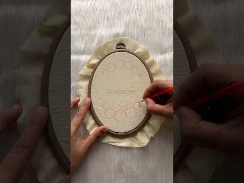 Learn Pattern Tracing for Embroidery with Gossamer 🤩