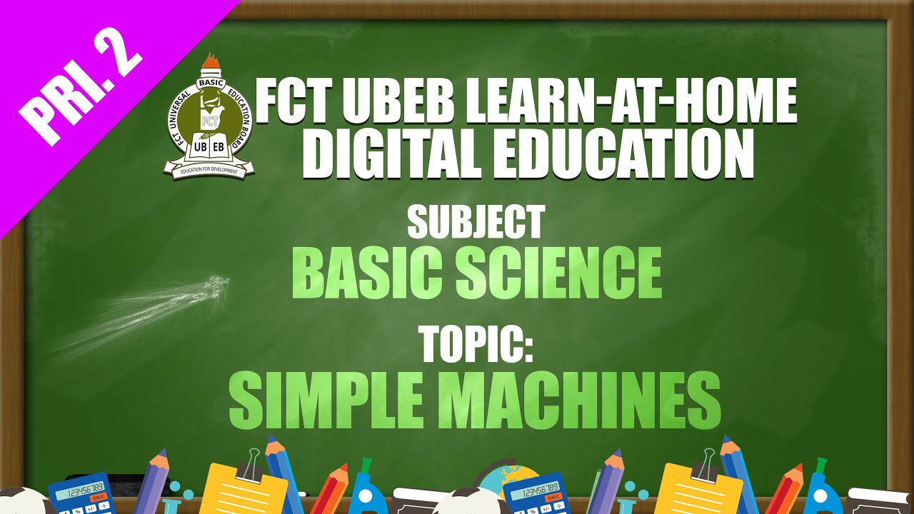 BASIC SCIENCE (Primary 2)  - SIMPLE MACHINES