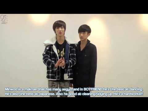 [ENG] Tower Records Online Japan - Kwangmin and Minwoo