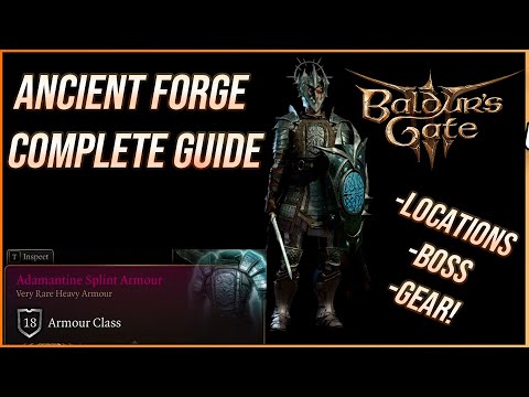 [BG3] UPDATED Guide to the Ancient Forge! BEST ACT 1 ARMOR
