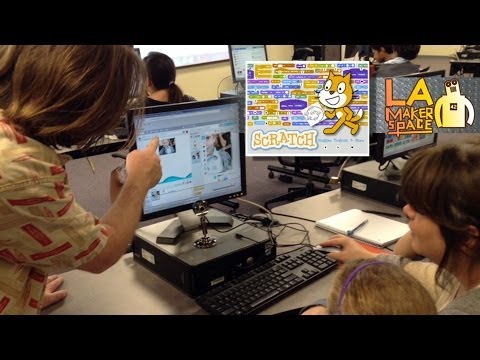 Learning How to Code: Scratch at LA Makerspace