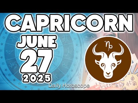 ๐๐๐ฉ๐ซ๐ข๐๐จ๐ซ๐ง โ โ A MIRACLE IS COMING โ Horoscope for today JUNE 27 2025 ๐ฎ#horoscope #new #tarot #zodiac