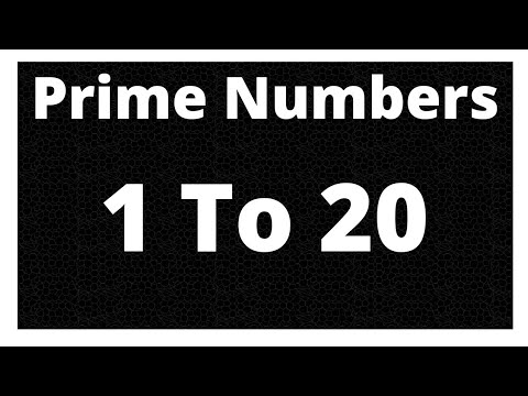 V-02| prime numbers 1 to 20 | prime numbers between 1-20 | list of prime numbers 1-20 | prime number