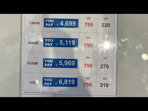 #iphone13promax price in #uae
