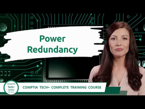 CompTIA Tech+ (FC0-U71) | Power Redundancy | Exam Objective 2.4 | Course Training Video
