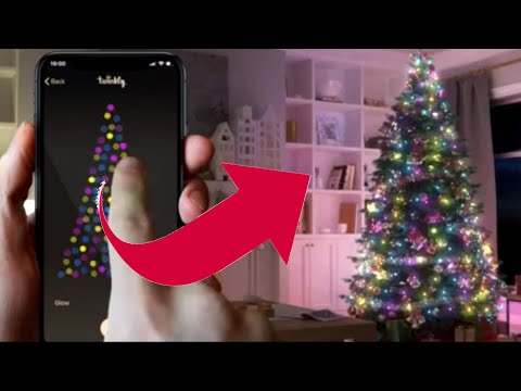 Twinkly prelit LED Christmas Tree lights review