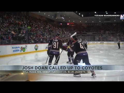 Arizona Coyotes recall Josh Doan from Roadrunners