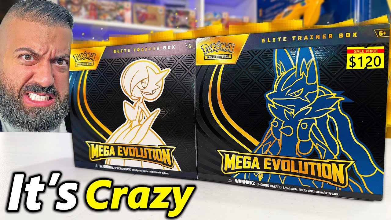 Mega Evolution Elite Boxes are a Mega Disaster