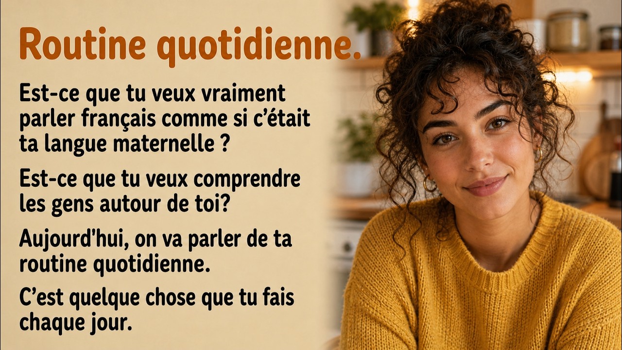 Une journée typique en France | French Listening Practice (B1)