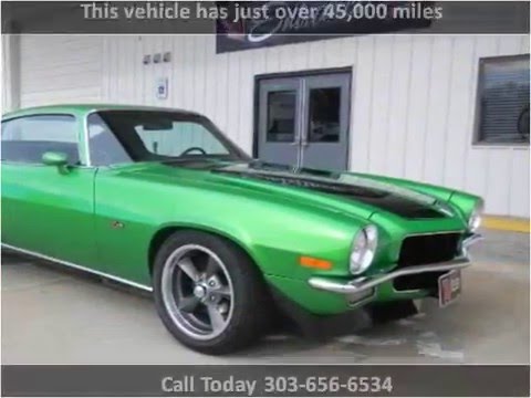 1970 Chevrolet Camaro For Sale Denver CO