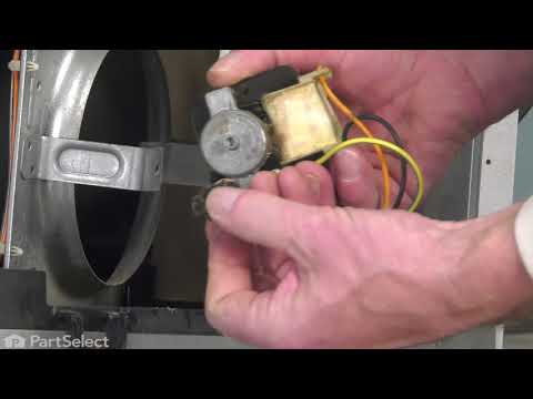GE Refrigerator Repair - How to Replace the Condenser Fan Motor (GE # WR60X10168)